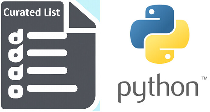 Best Python Resources - Curated Lists - telecomHall Forum