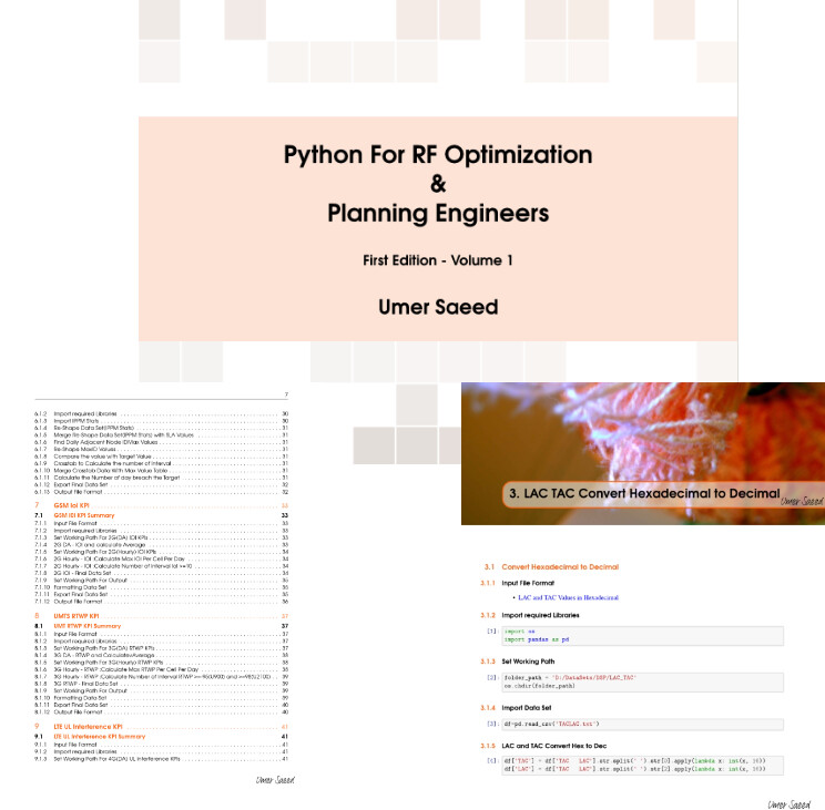 Python For RF Optimization and Planning Engineer - Python - telecomHall ...